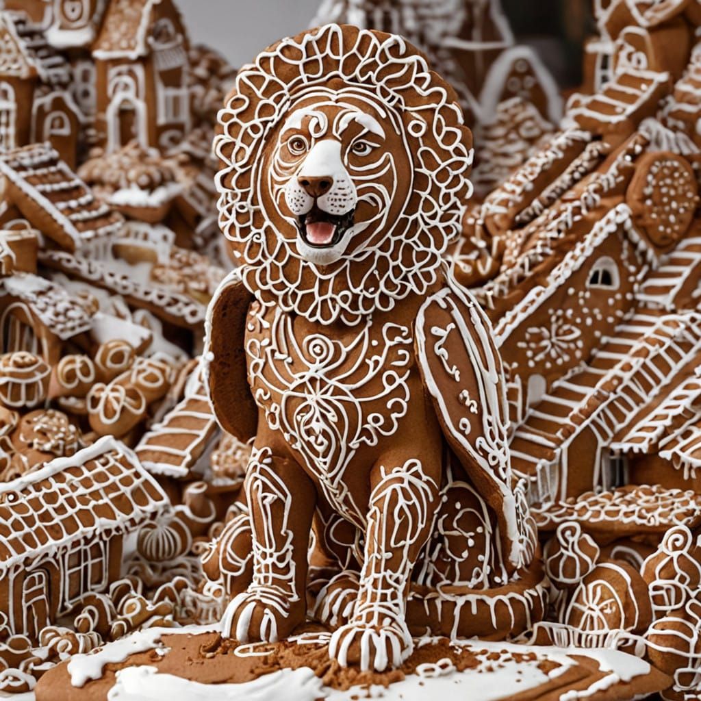 Extreme gingerbread architecture - Surreal Gingerbread Pala...