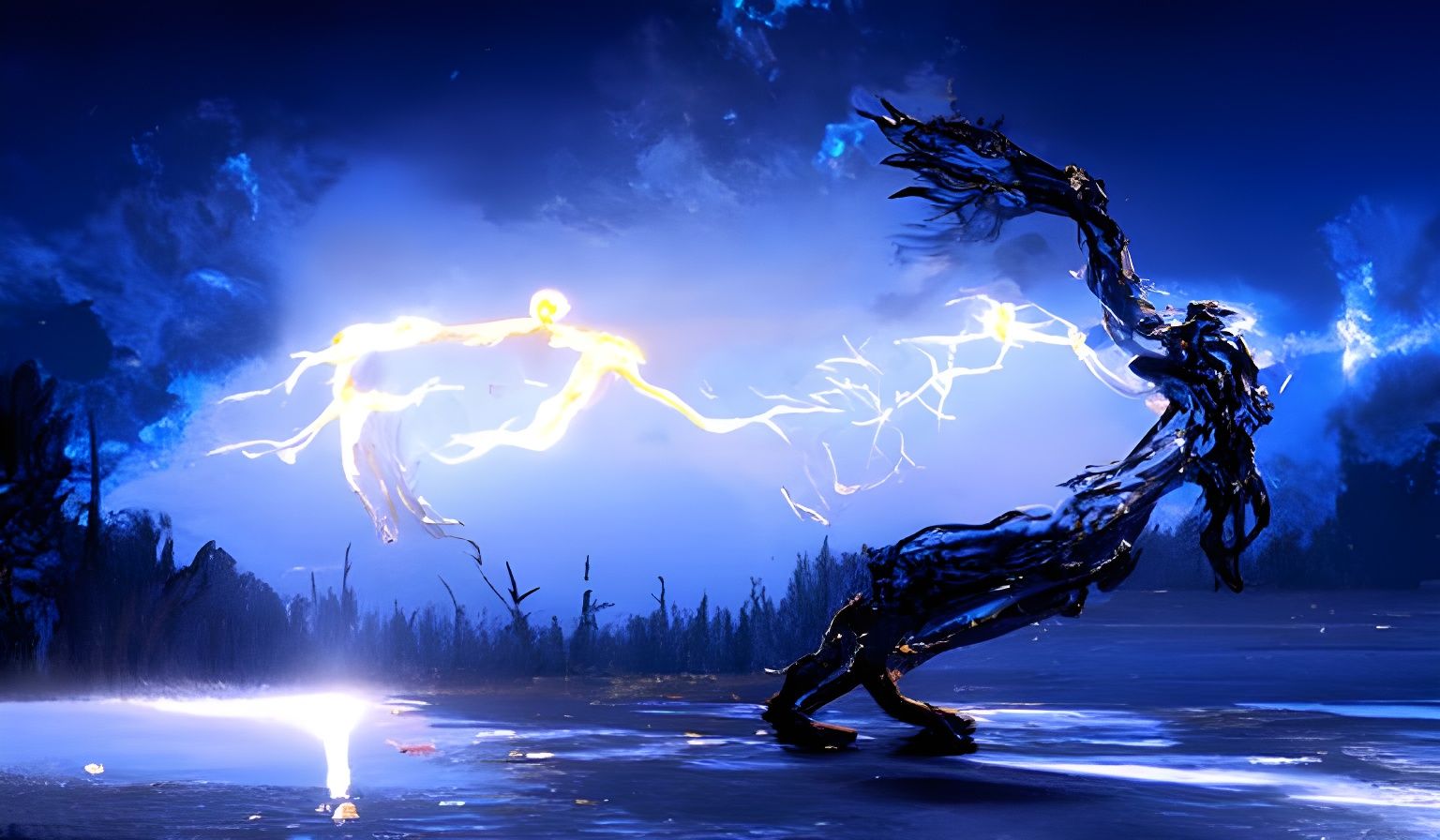 Thunder Elemental : r/nightcafe