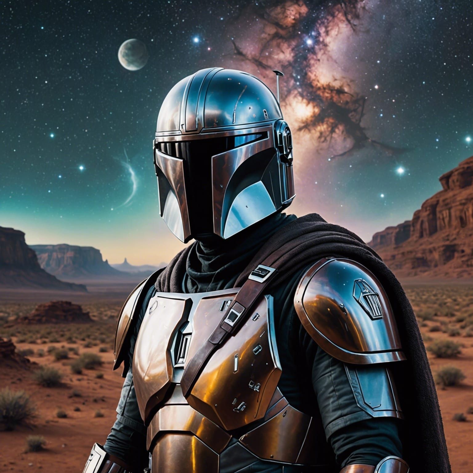 Mando - AI Generated Artwork - NightCafe Creator