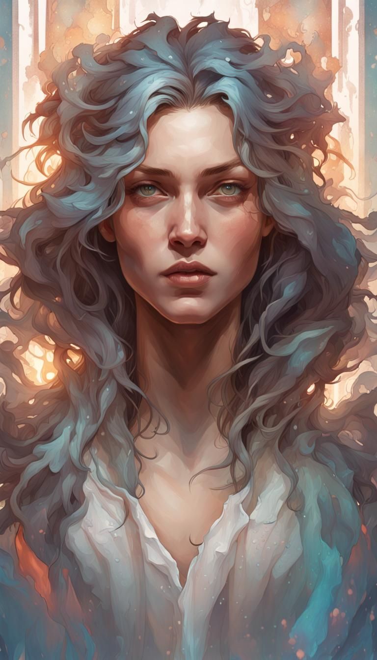 image that showss something invisible becoming visible head and ...