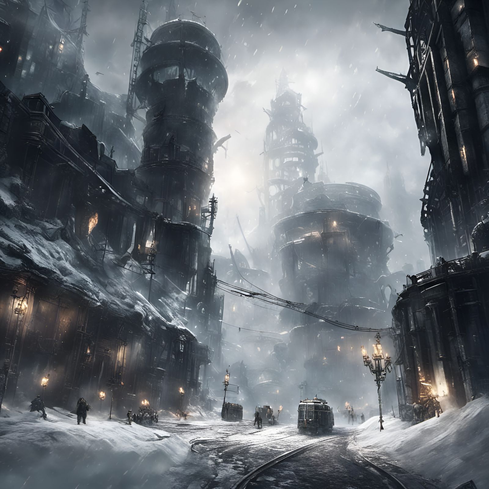 Frostpunk - AI Generated Artwork - NightCafe Creator