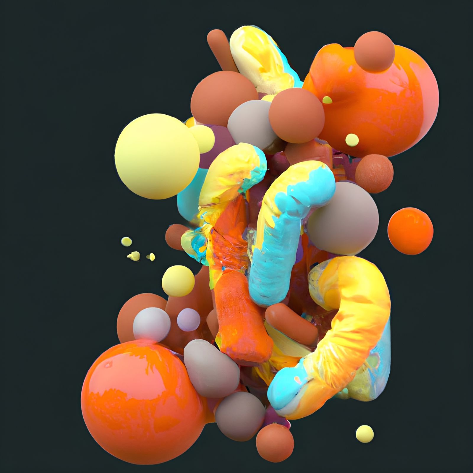 tubular shrinking - AI Generated Artwork - NightCafe Creator