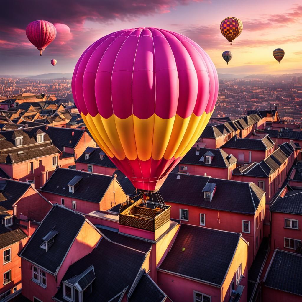 The Air Balloons 🎈 - AI Generated Artwork - NightCafe Creator