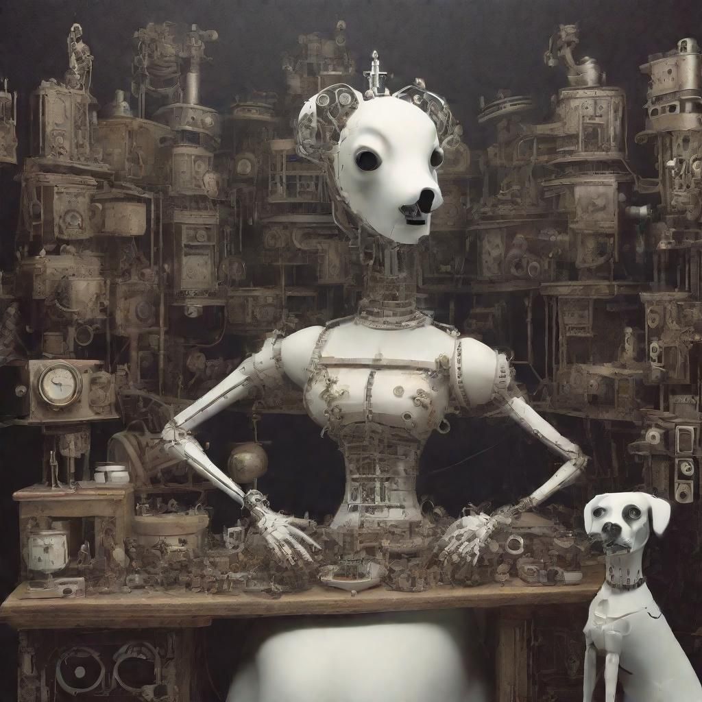 The Automaton - AI Generated Artwork - NightCafe Creator