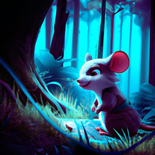 🌲🐭 - AI Generated Artwork - NightCafe Creator