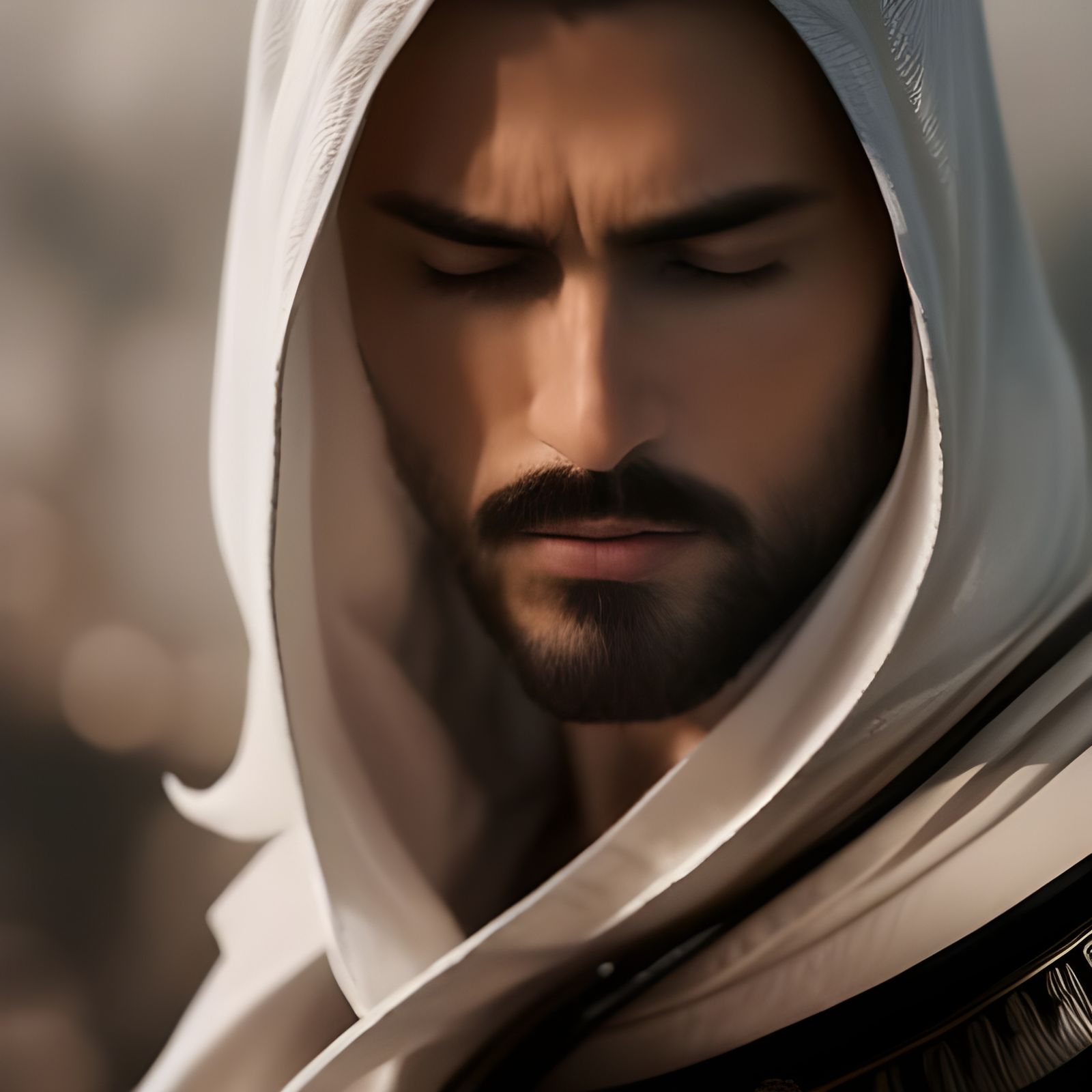 Assassin In White #2 - AI Generated Artwork - NightCafe Creator