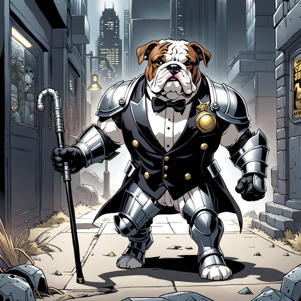 Battle Beast #51 - Bludgeoning Bulldog - AI Generated Artwork ...