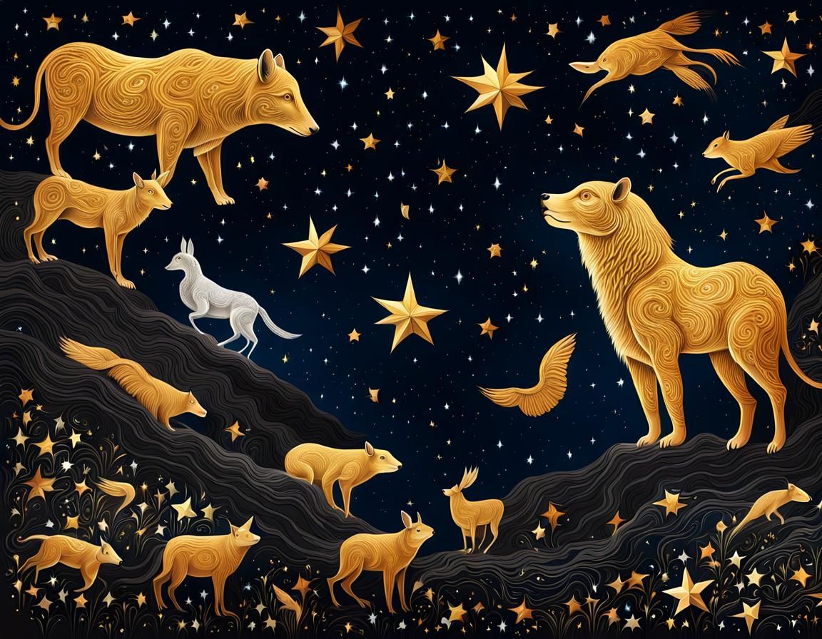 Stars - AI Generated Artwork - NightCafe Creator