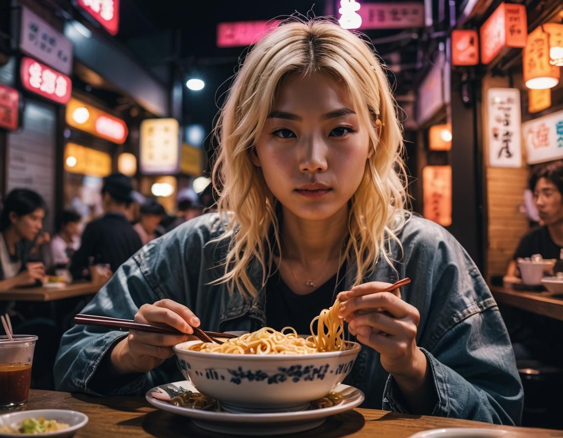 Street food Japan - AI Generated Artwork - NightCafe Creator