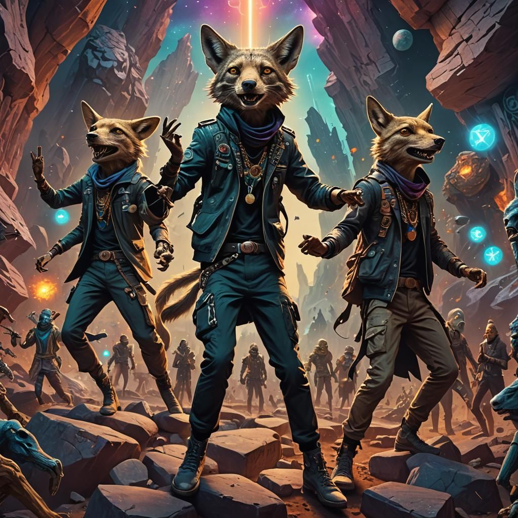 Woo party - AI Generated Artwork - NightCafe Creator