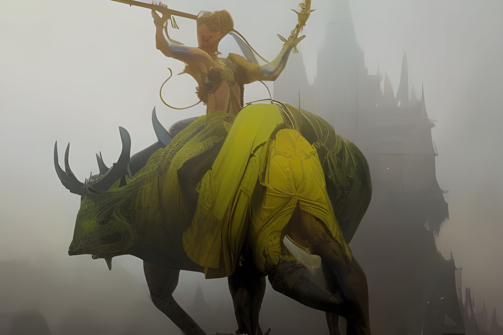 Fantasy ride - AI Generated Artwork - NightCafe Creator