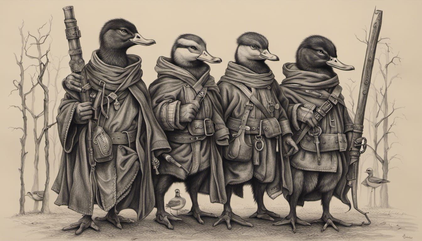 Duck Cult - AI Generated Artwork - NightCafe Creator