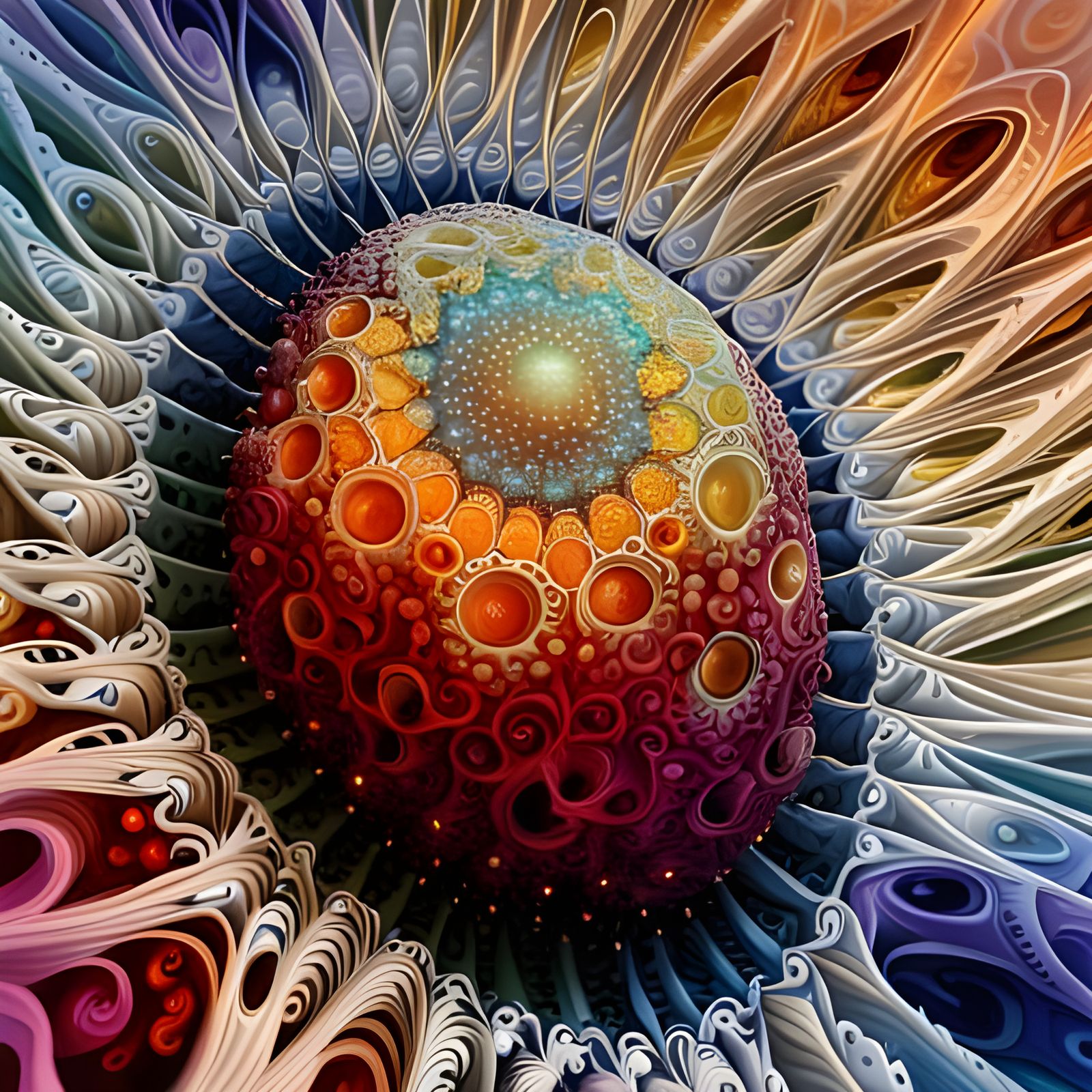 Egg of Emergence V - AI Generated Artwork - NightCafe Creator