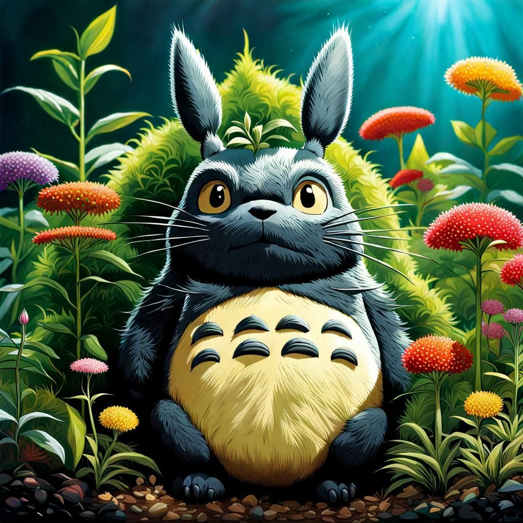 Totoro - AI Generated Artwork - NightCafe Creator