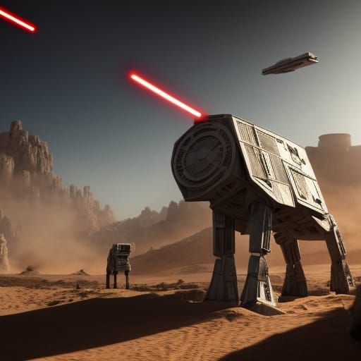 Star Wars - AI Generated Artwork - NightCafe Creator