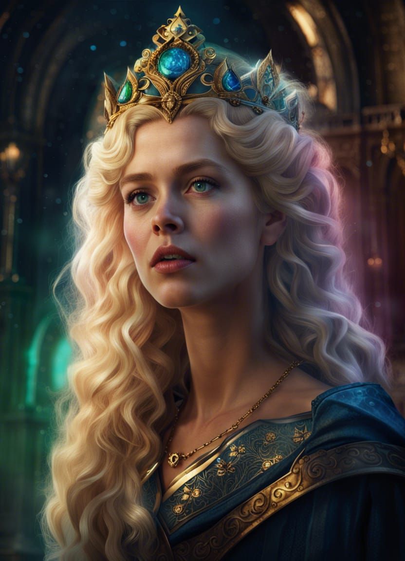 Queen Aurora - AI Generated Artwork - NightCafe Creator