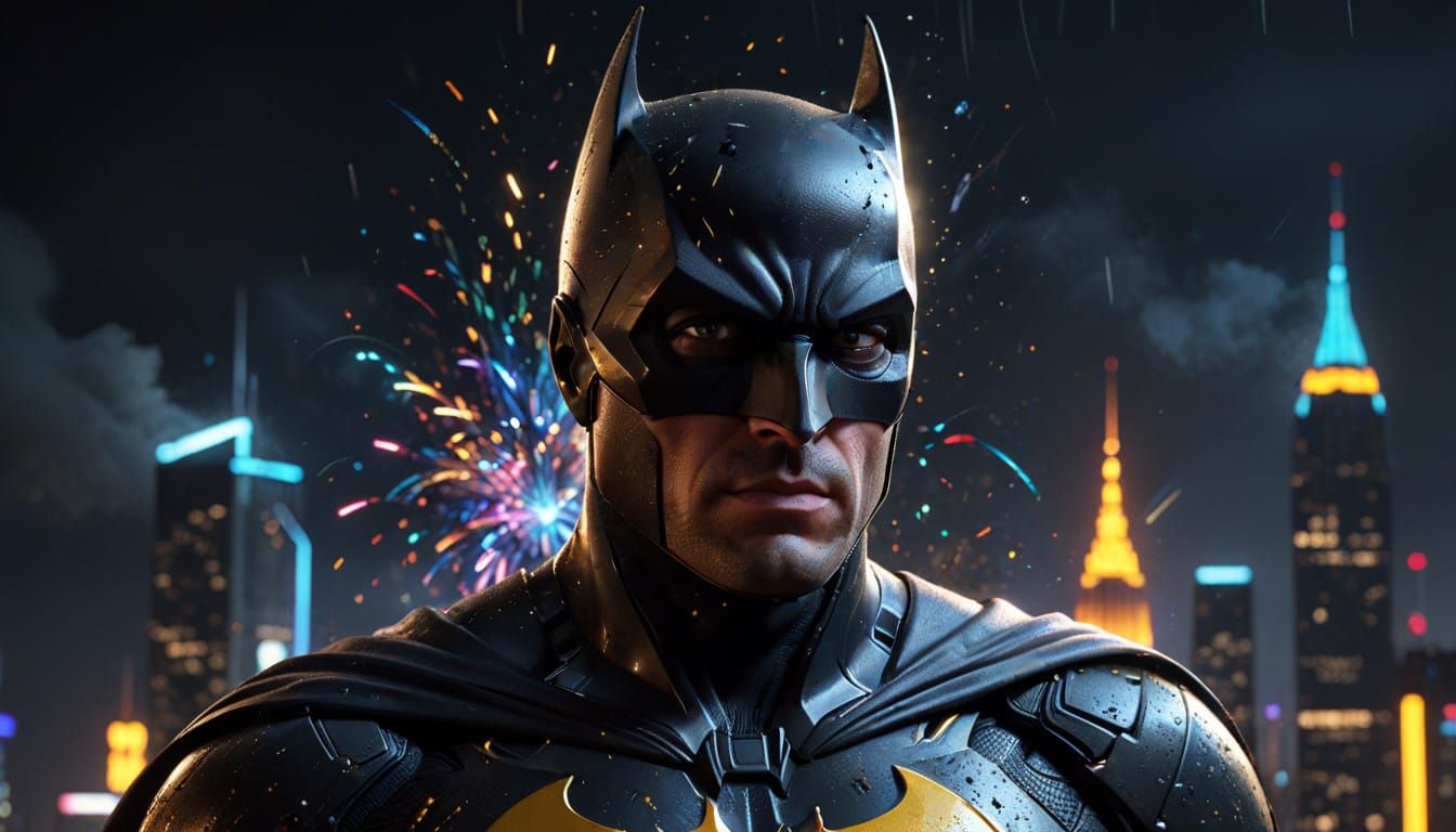 New Year's Eve painting, Gritty Gothic Realism, fancast, DC Comics ...