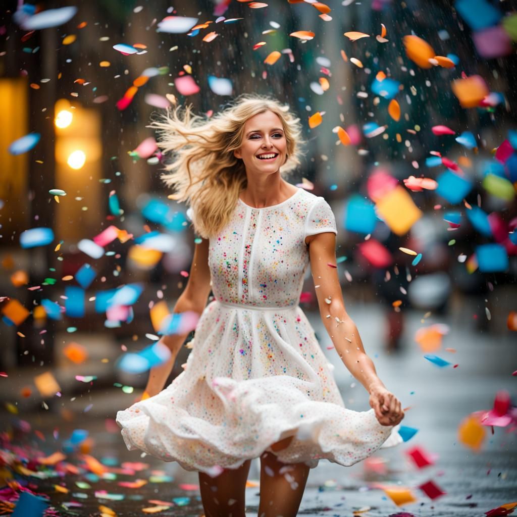 Confetti 4 - AI Generated Artwork - NightCafe Creator