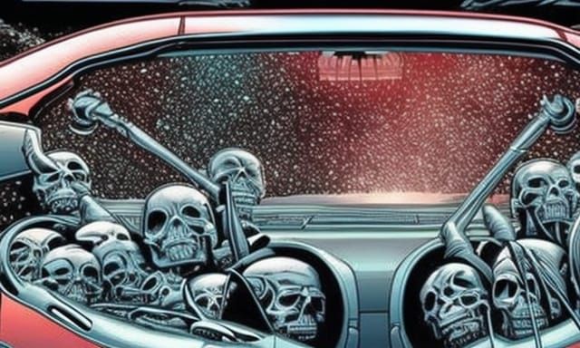 Autonomous Cars Never Stop - AI Generated Artwork - NightCafe Creator