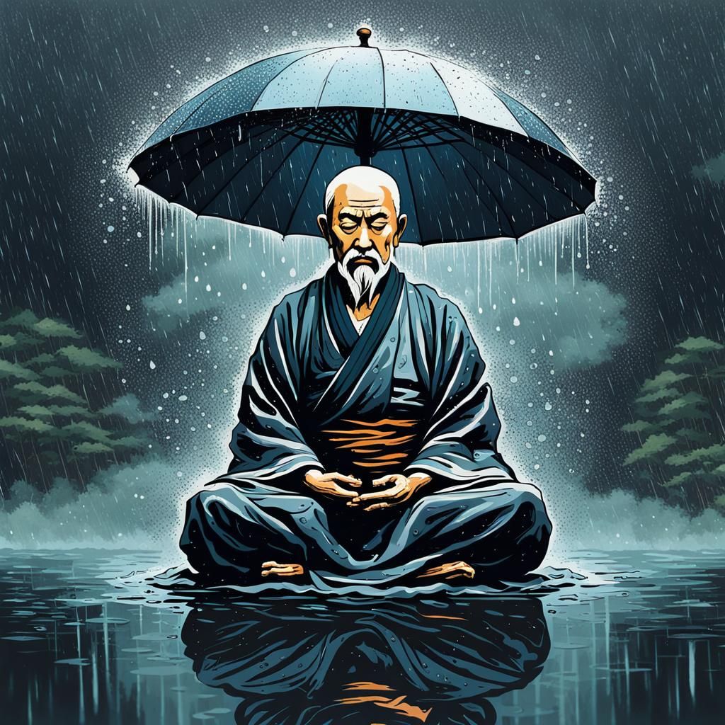 Zen - AI Generated Artwork - NightCafe Creator