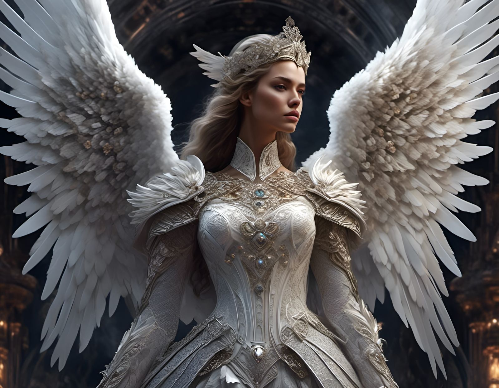 An angel! - AI Generated Artwork - NightCafe Creator