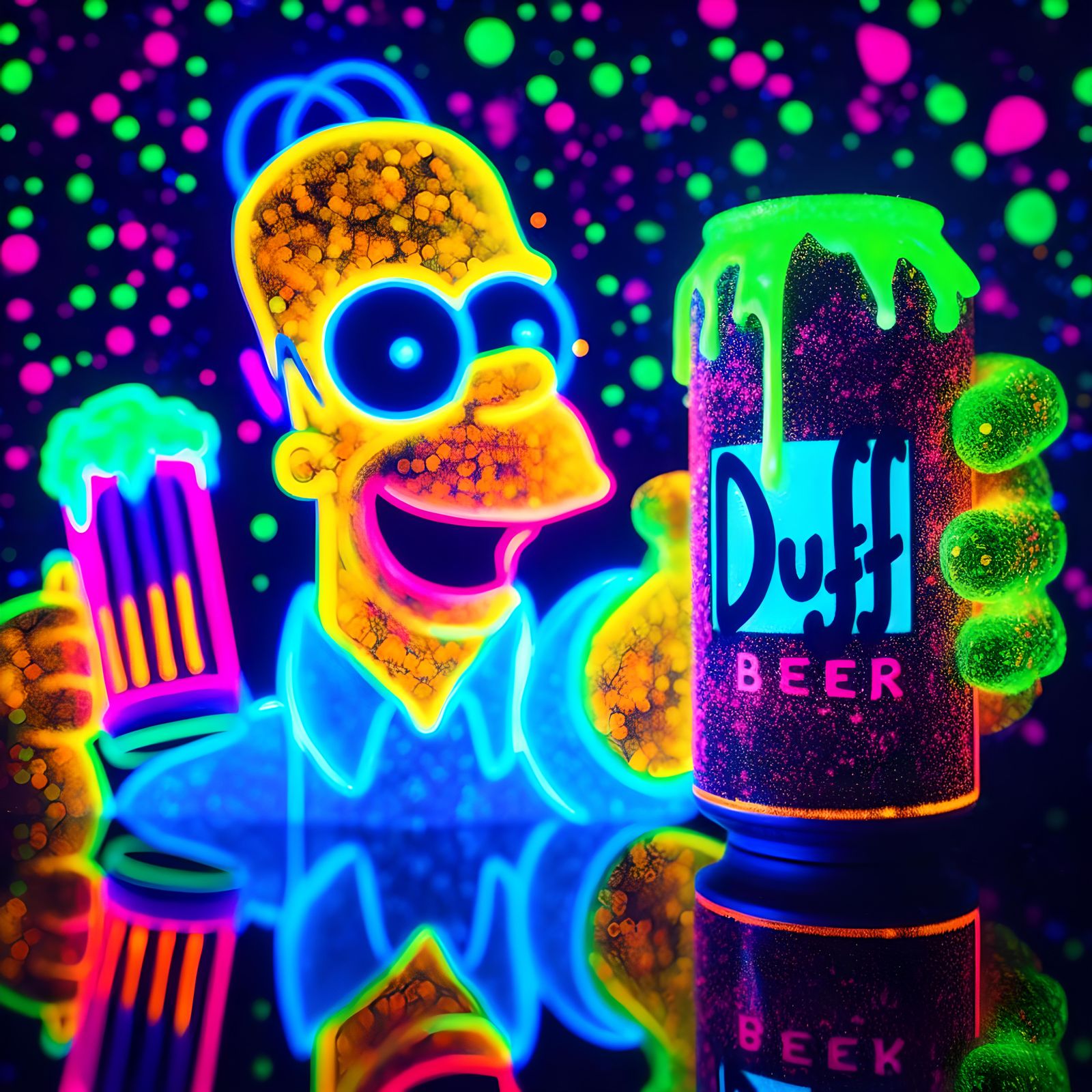 Homer Simpson - AI Generated Artwork - NightCafe Creator