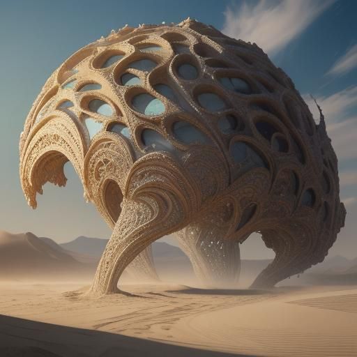 Sand creature 4 - AI Generated Artwork - NightCafe Creator