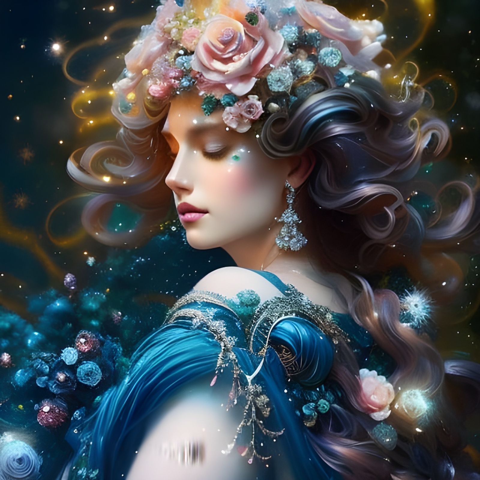 An Undying Rose for Undying Love - AI Generated Artwork - NightCafe Creator