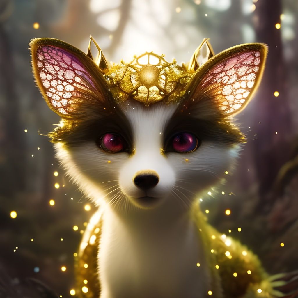 Cute magic friendly pet - AI Generated Artwork - NightCafe Creator