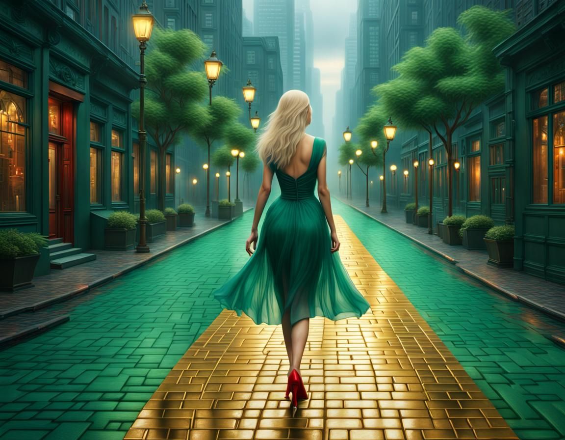 Emerald City - AI Generated Artwork - NightCafe Creator