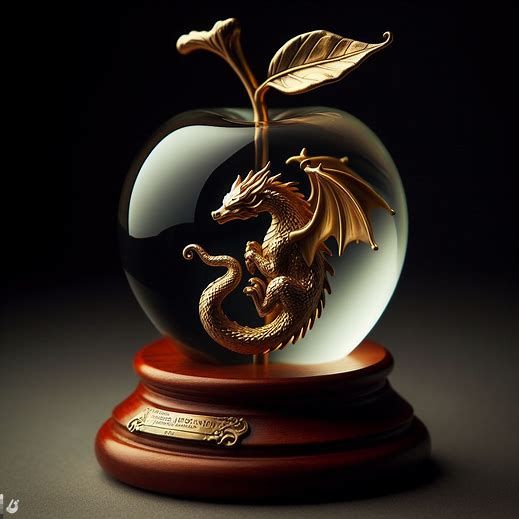 Apple Dragon - AI Generated Artwork - NightCafe Creator