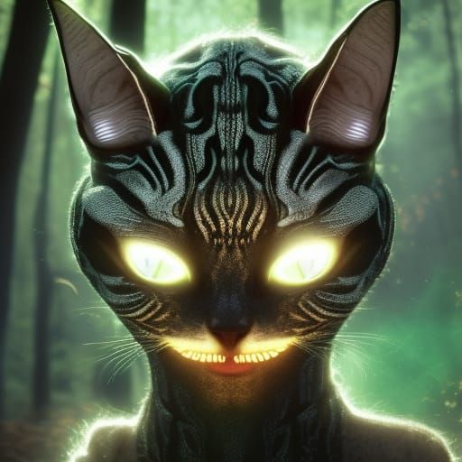 obey the cat god - AI Generated Artwork - NightCafe Creator