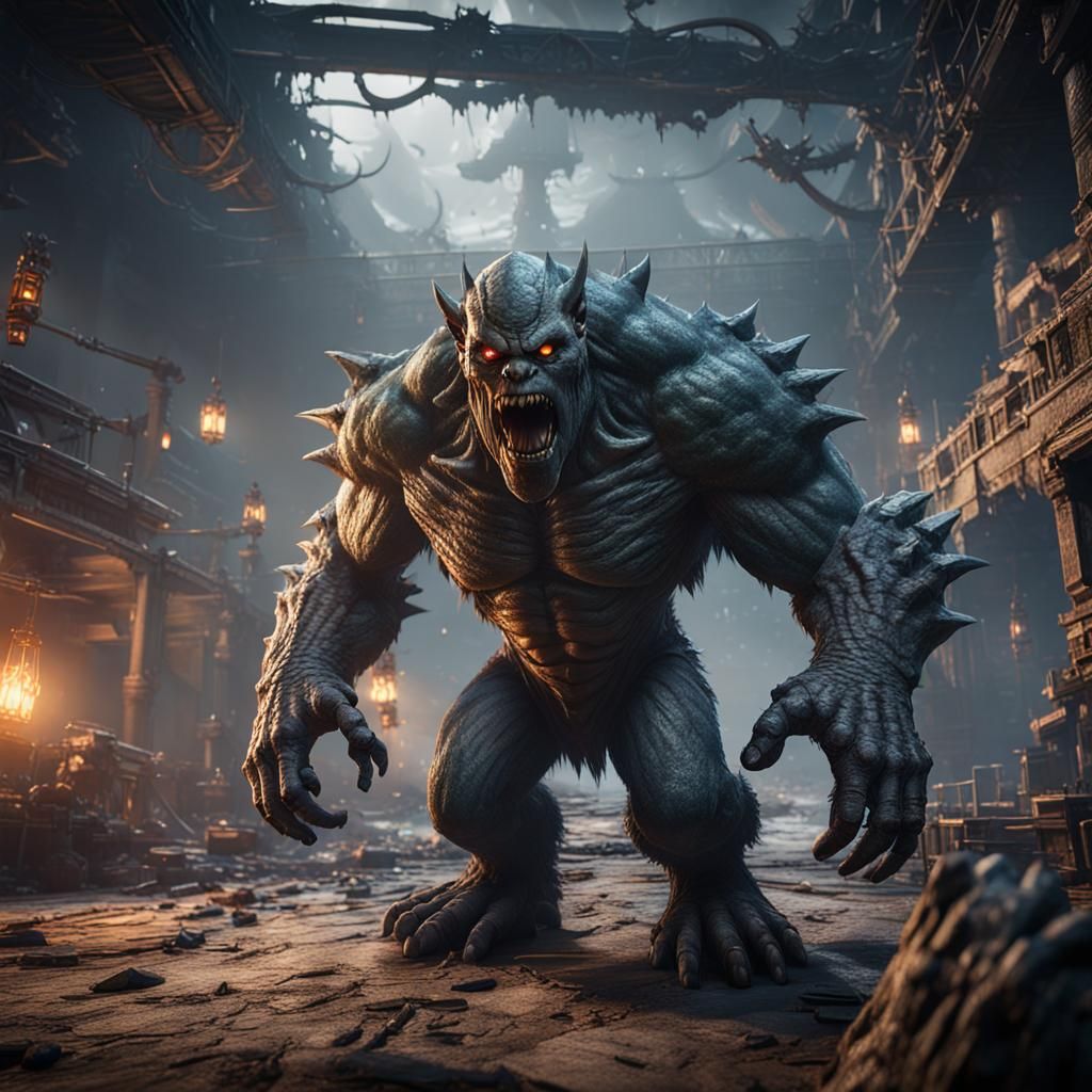 monster - AI Generated Artwork - NightCafe Creator