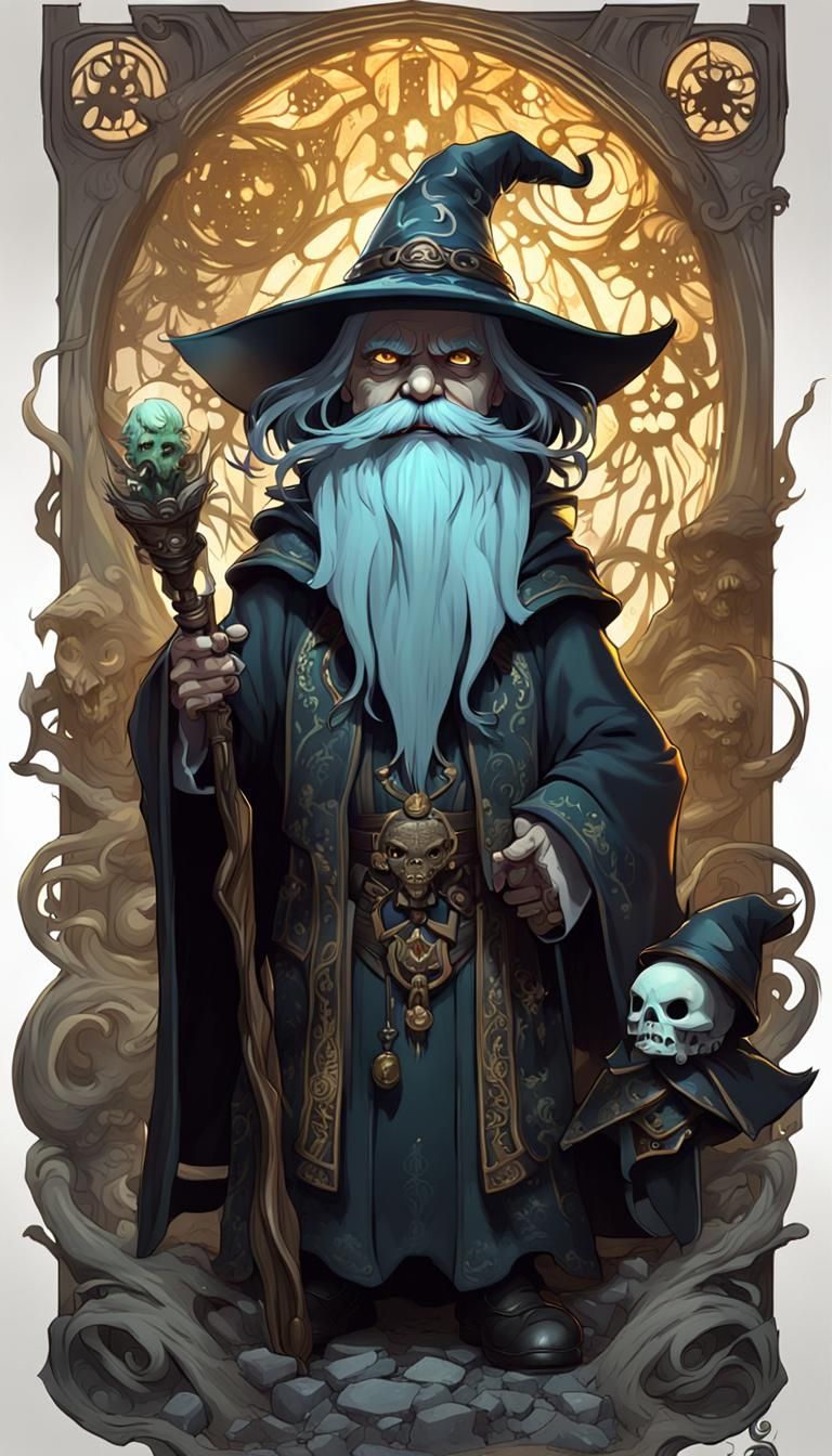 Harus il Mago - AI Generated Artwork - NightCafe Creator