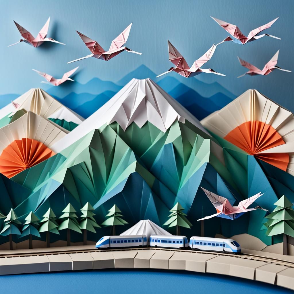 Fujigami - AI Generated Artwork - NightCafe Creator