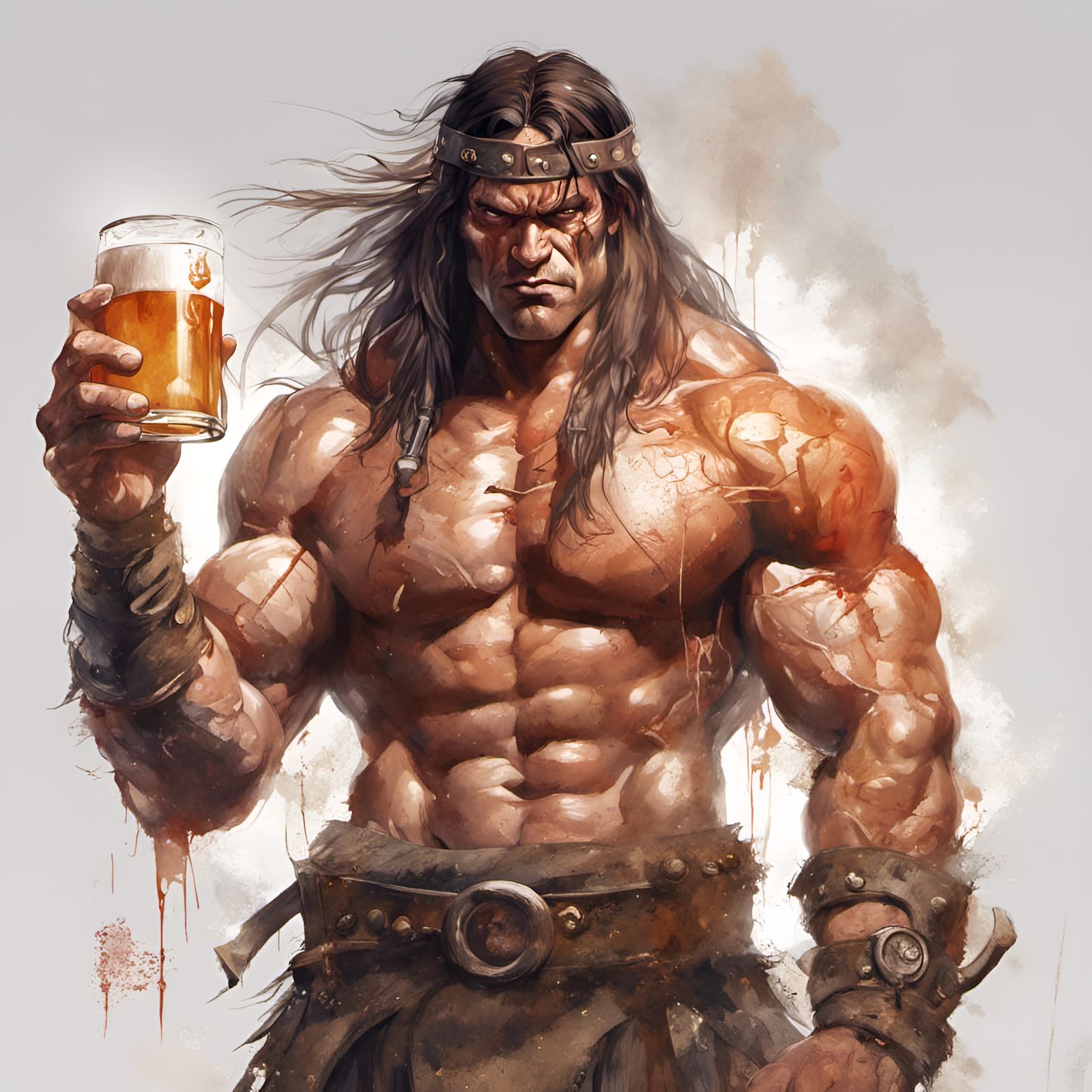 Bronan the Barbarian - AI Generated Artwork - NightCafe Creator