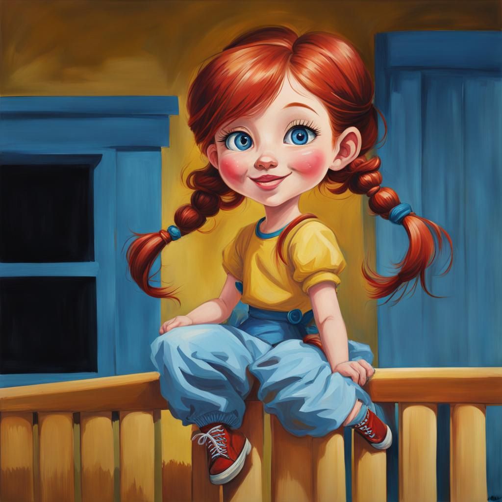 My creator wanted to be similar to Pippi Longstocking. That didn't ...