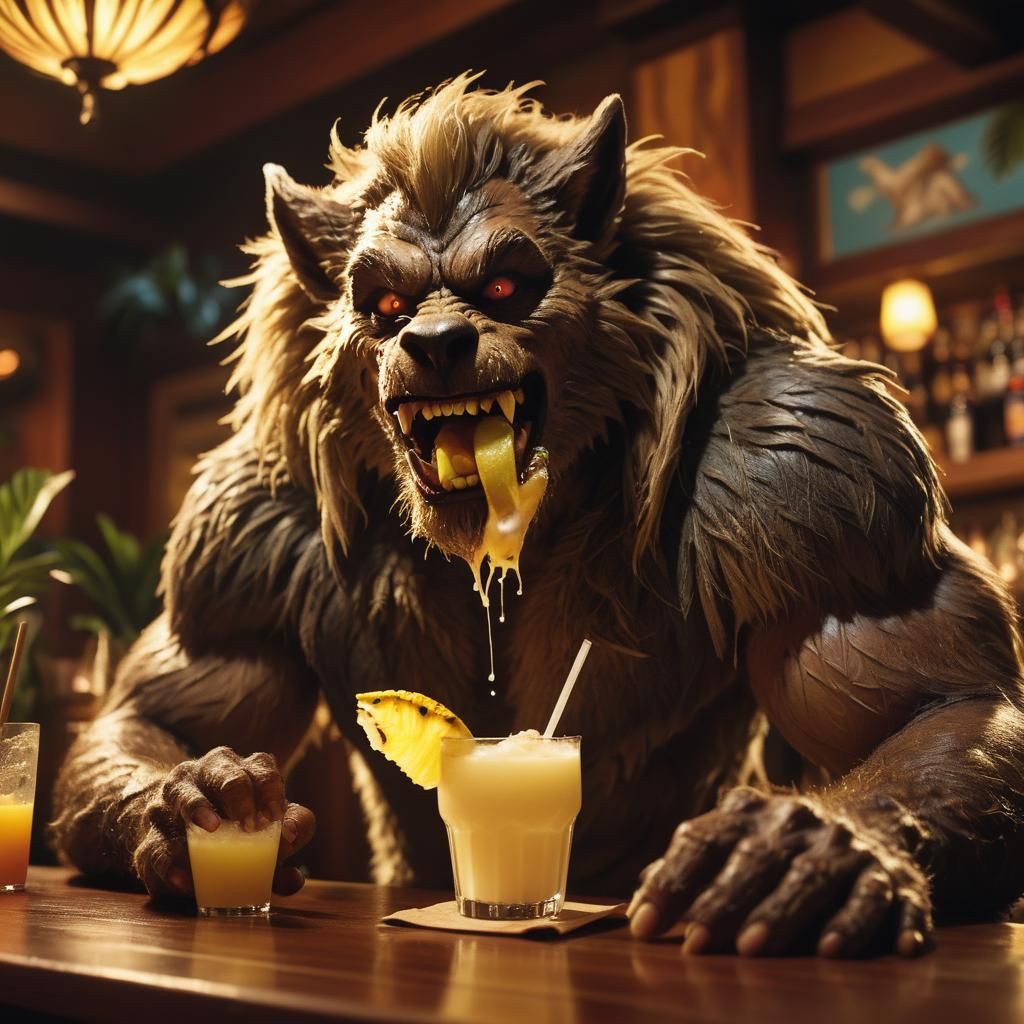 I Saw a Werewolf Drinking a Pina Colada at Trader Vic's; His Hair Was ...