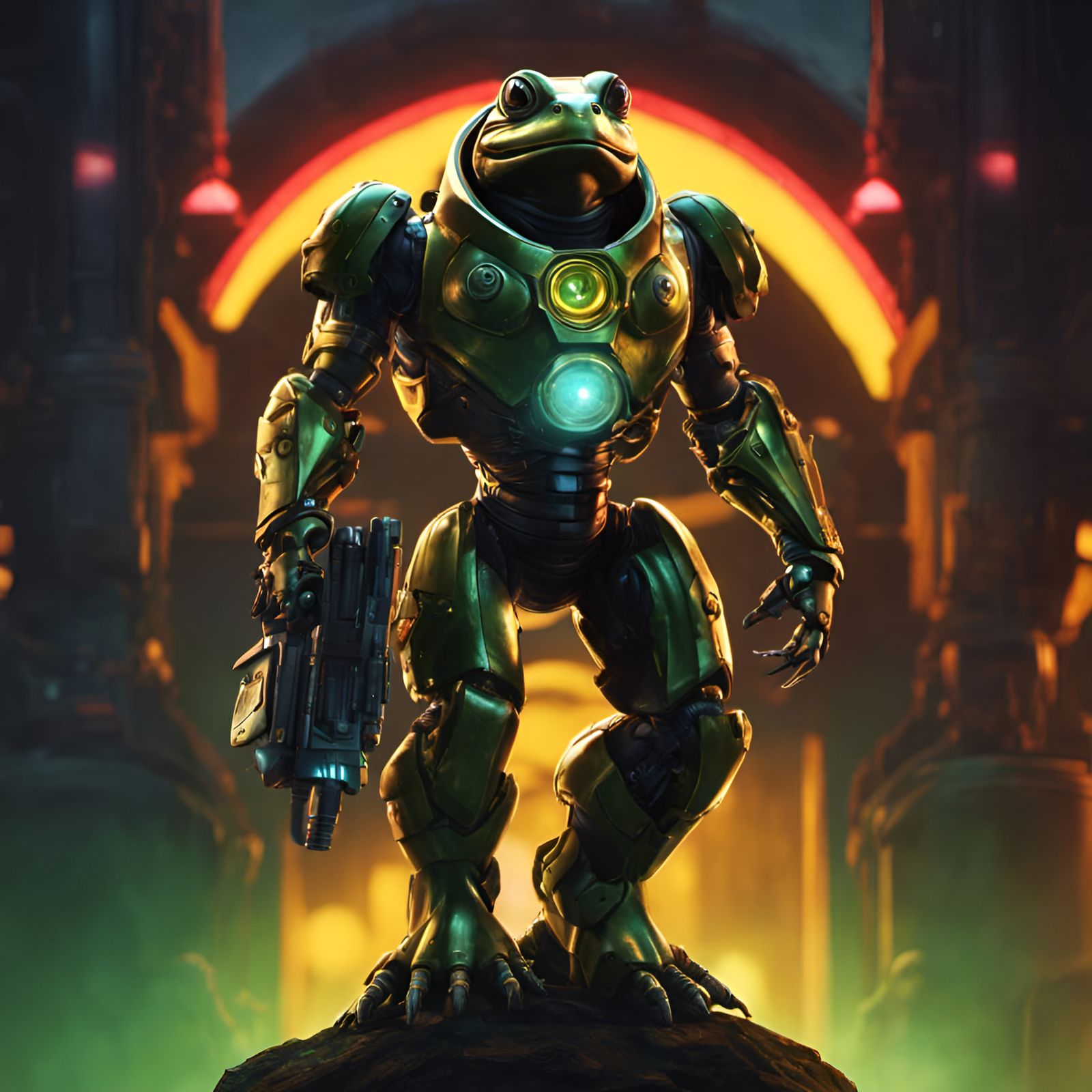 Battletoad - AI Generated Artwork - NightCafe Creator