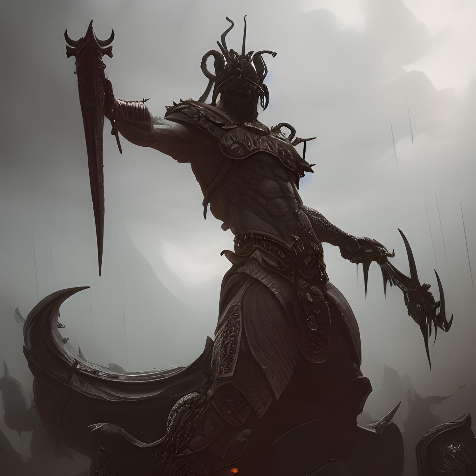 Goliath the Destroyer of Worlds - AI Generated Artwork - NightCafe Creator