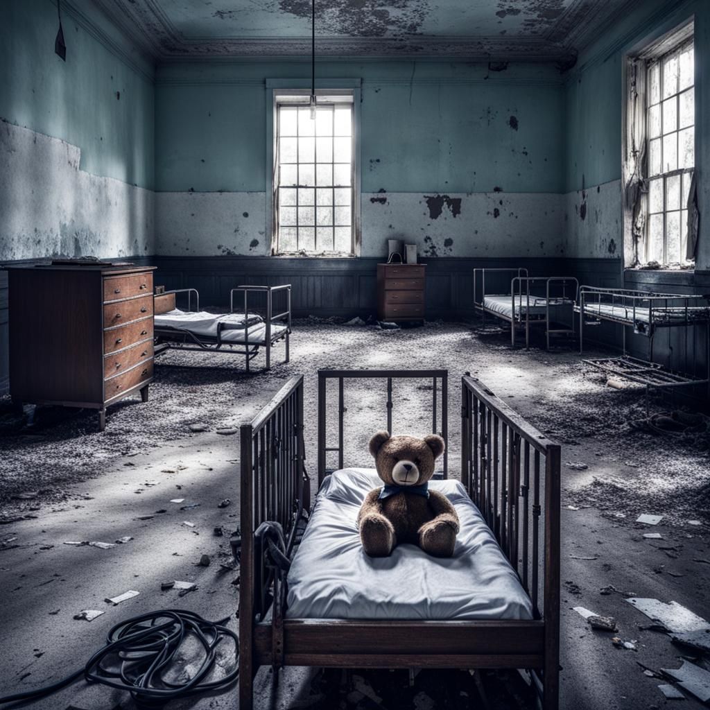 Abandoned Insane Asylum - AI Generated Artwork - NightCafe Creator