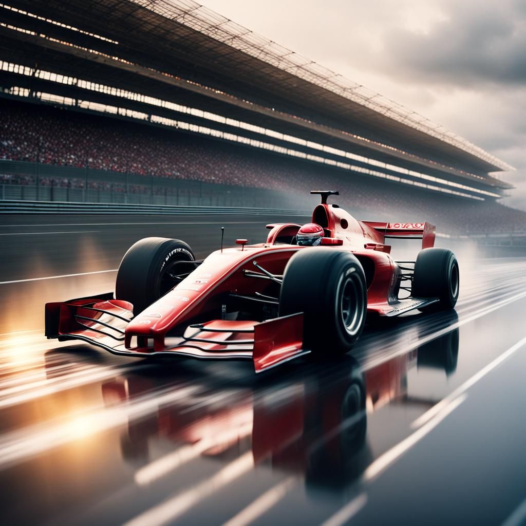 Ferrari Formula One - AI Generated Artwork - NightCafe Creator