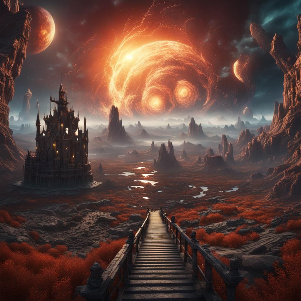 The end of the world - AI Generated Artwork - NightCafe Creator