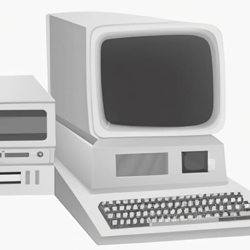 Retro computer - AI Generated Artwork - NightCafe Creator