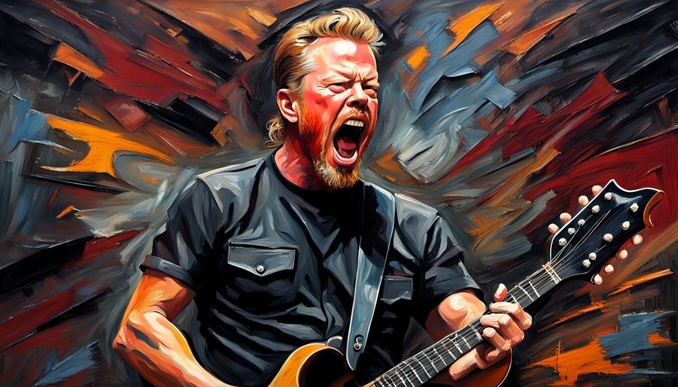 Saint Anger - AI Generated Artwork - NightCafe Creator