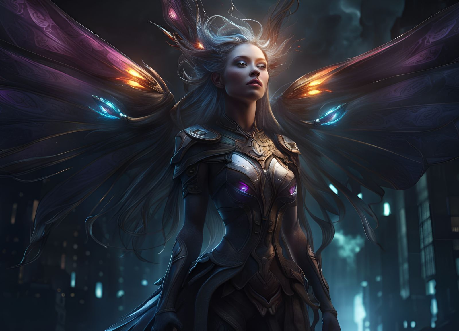 Unseelie The Dark cursed Fae v5 2 - AI Generated Artwork - NightCafe ...