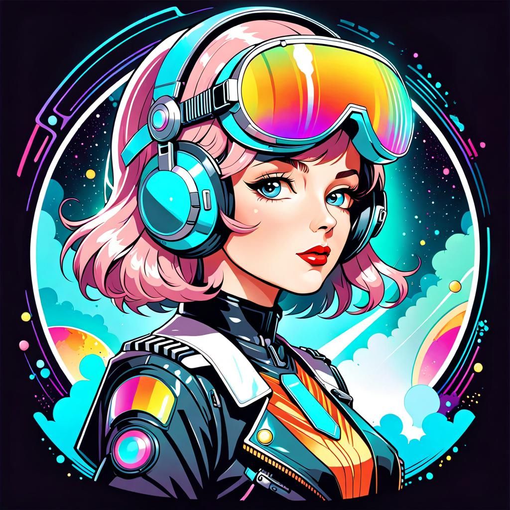 Cyber Pilot - AI Generated Artwork - NightCafe Creator