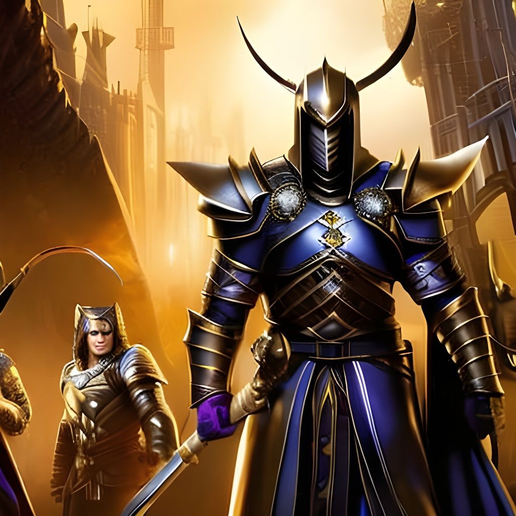 Oh, what a knight - AI Generated Artwork - NightCafe Creator