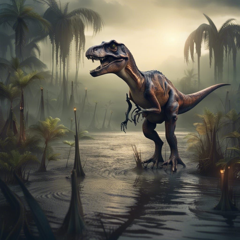 T rex.. - AI Generated Artwork - NightCafe Creator