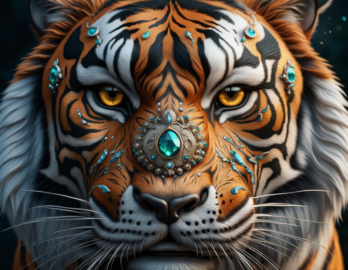 Taroga the Siberian Tiger! The largest species of Tigers on Earth! - AI ...